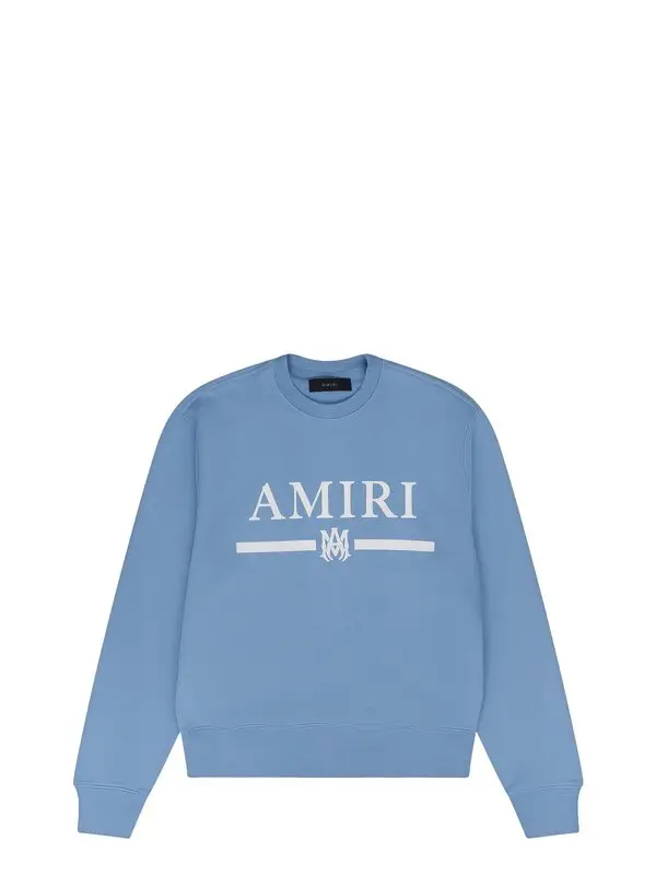 Amiri Ma Bar Crewneck - Blue