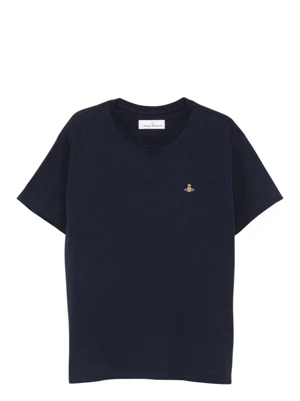 VIVIENNE WESTWOOD Orb Logo T-shirt - Blue