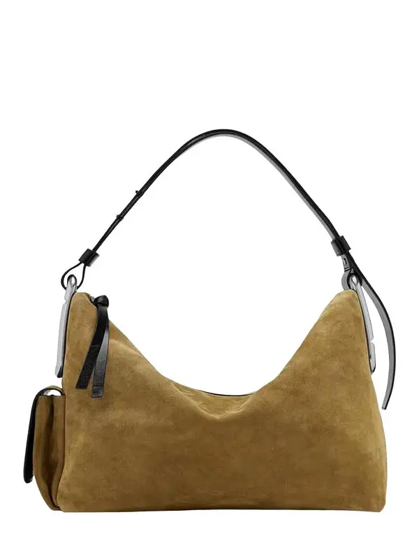 Marc Jacobs Suede Shoulder Bag - Brown