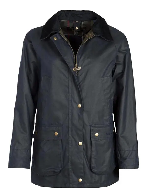 Barbour Acorn Wax Jacket - Blue