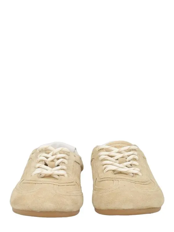 ALOHAS Suede Lace-up Sneakers - Beige