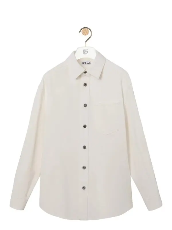 Loewe Anagram Overshirt - White