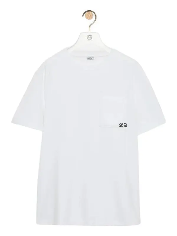 Loewe Relaxed Fit Logo T-shirt For - White
