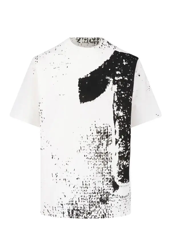 MAISON MARGIELA Graphic Print Short-sleeve T-shirt - White