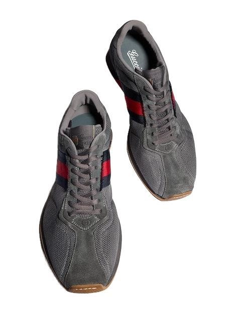Gucci Web-stripe Paneled Tempo Sneakers - Mpbrb