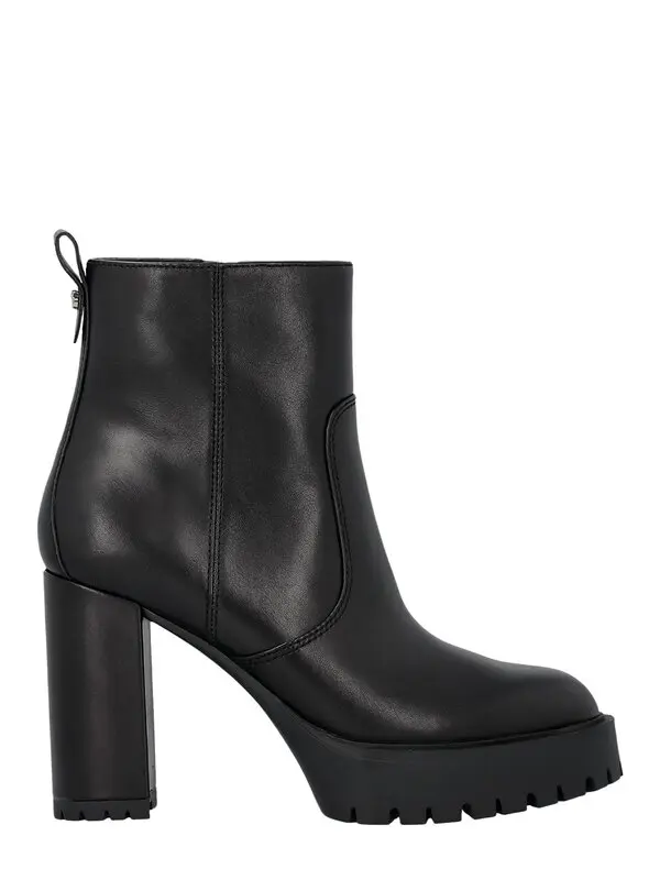 Pinko Platform High Heel Ankle Boots - Nero
