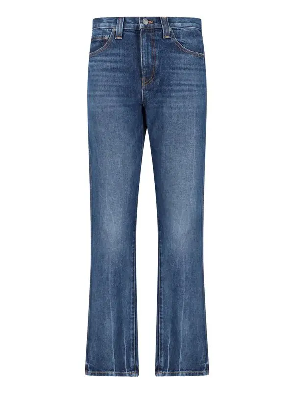 Khaite High-rise Flare Jeans - Blue