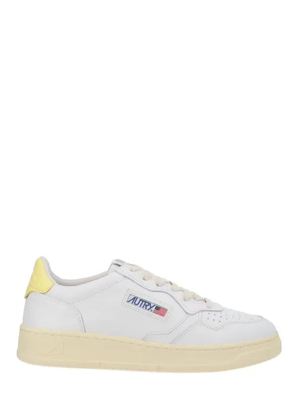 AUTRY Low-top Leather Sneakers - White