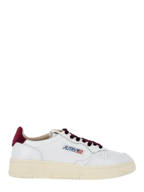 AUTRY Low-top Leather Sneakers - White