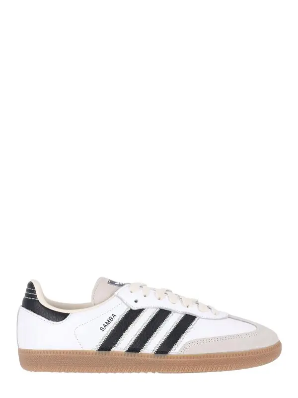 Adidas Samba Low Top Sneakers - White