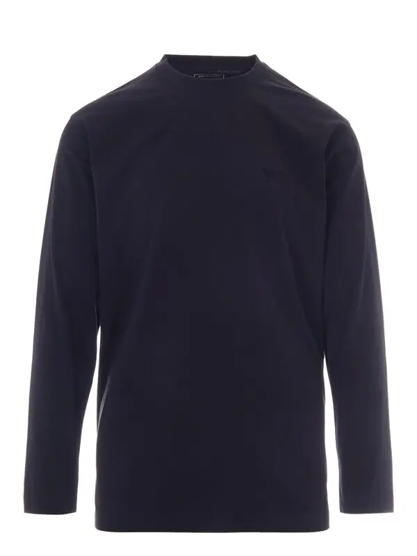 Y3 Long-sleeve Crewneck T-shirt - Black