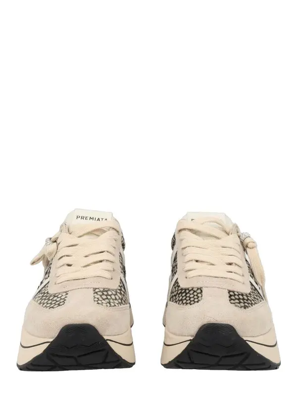 Premiata Low-top Lace-up Sneakers - Multicolour