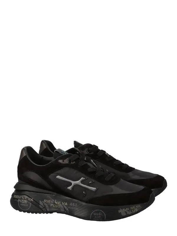 Premiata Low-top Lace-up Sneakers - Nero
