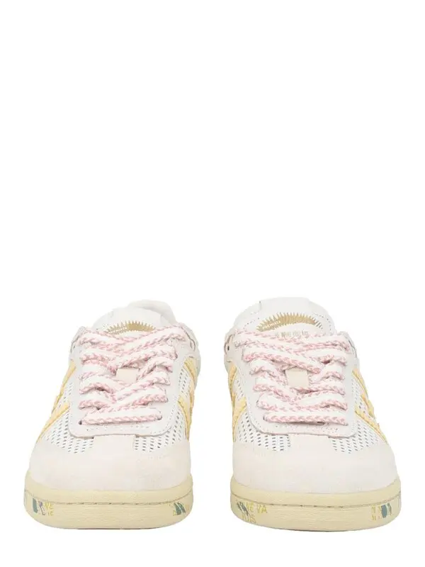 Premiata Low-top Lace-up Sneakers - White