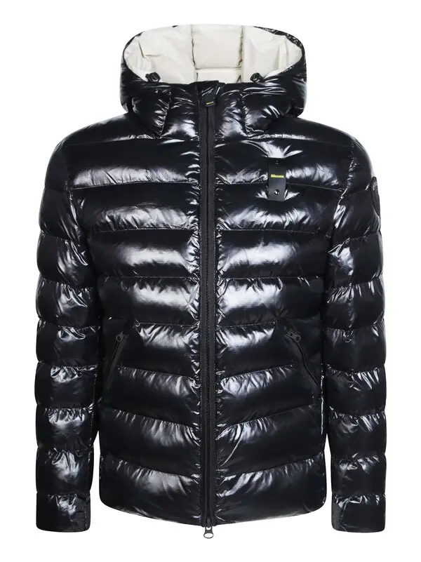 BLAUER. Adams Quilted Down Jacket - Nero