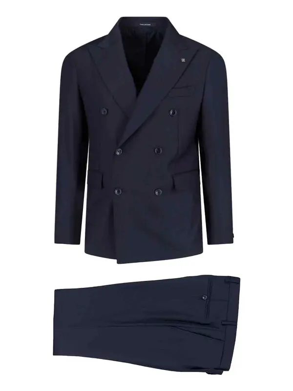Tagliatore Double-breasted Suit Set - Blue