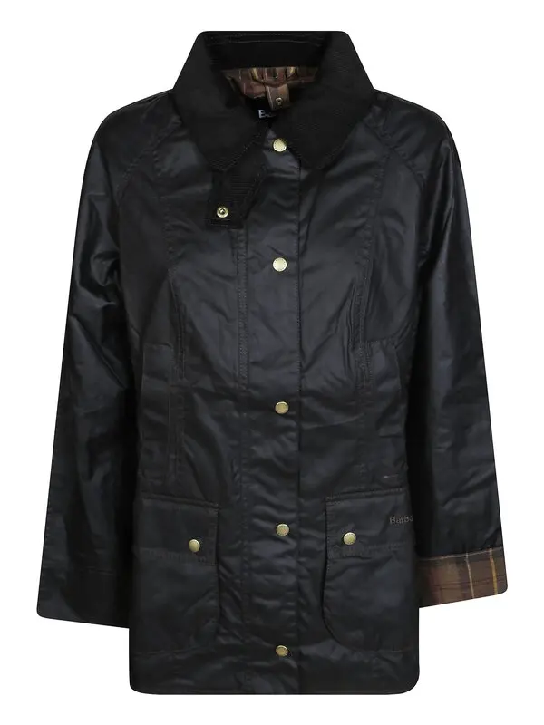Barbour Icons Beadnell Waxed Jacket - Nero