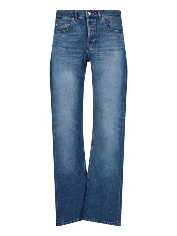 A.p.c. Wide-leg Denim Jeans - Blue