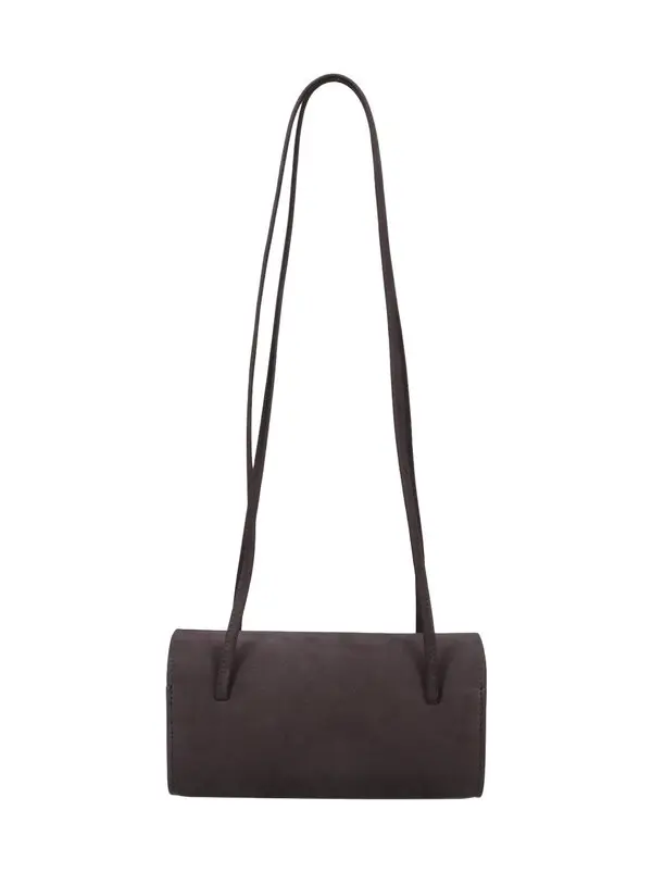 FANE Nubuck Shoulder Bag - Grey