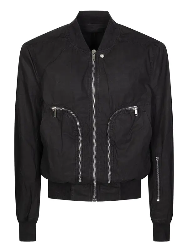 Rick Owens Bauhaus Flight Bomber Jacket - Nero