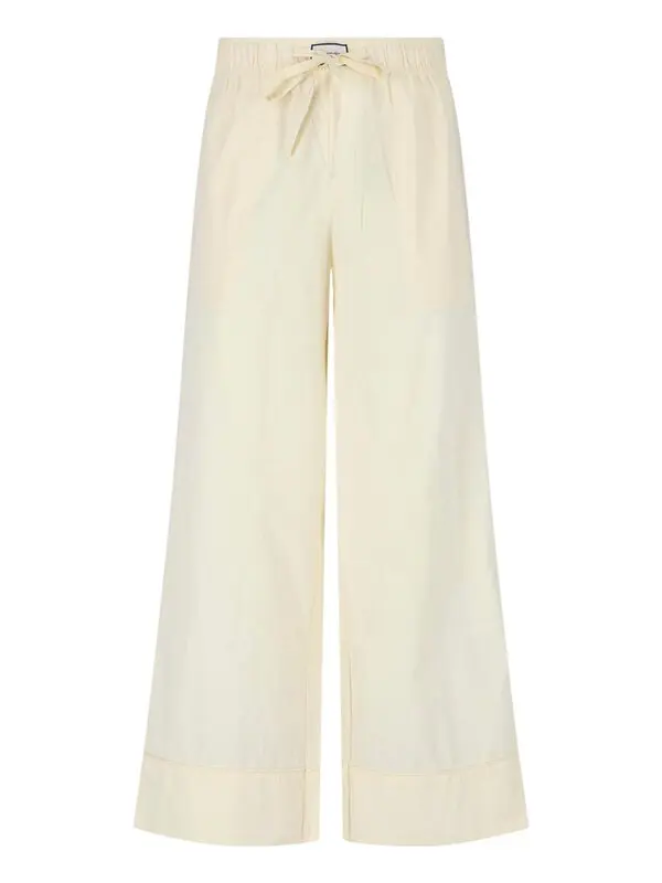 ENTIRE STUDIOS Drawstring Wide-leg Pants - Cream