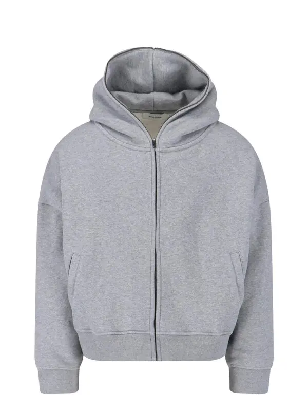 ENTIRE STUDIOS Full-zip Hooded Sweatshirt - Grey