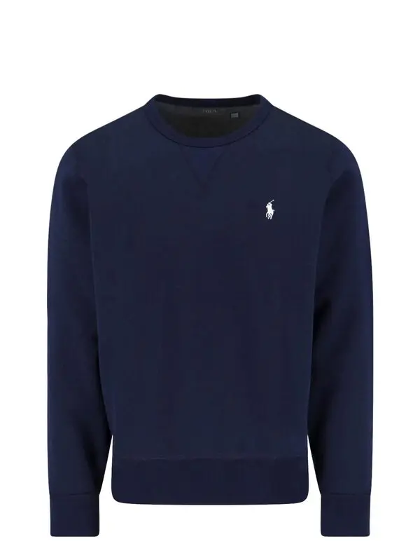 Polo Ralph Lauren Classic Logo Crewneck Sweatshirt - Blue