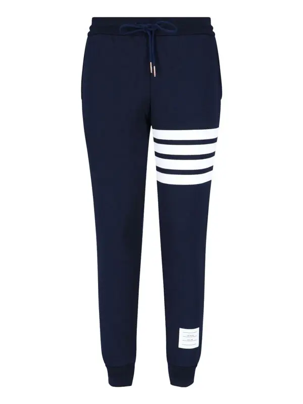 Thom Browne Striped Jogger Pants - Blue
