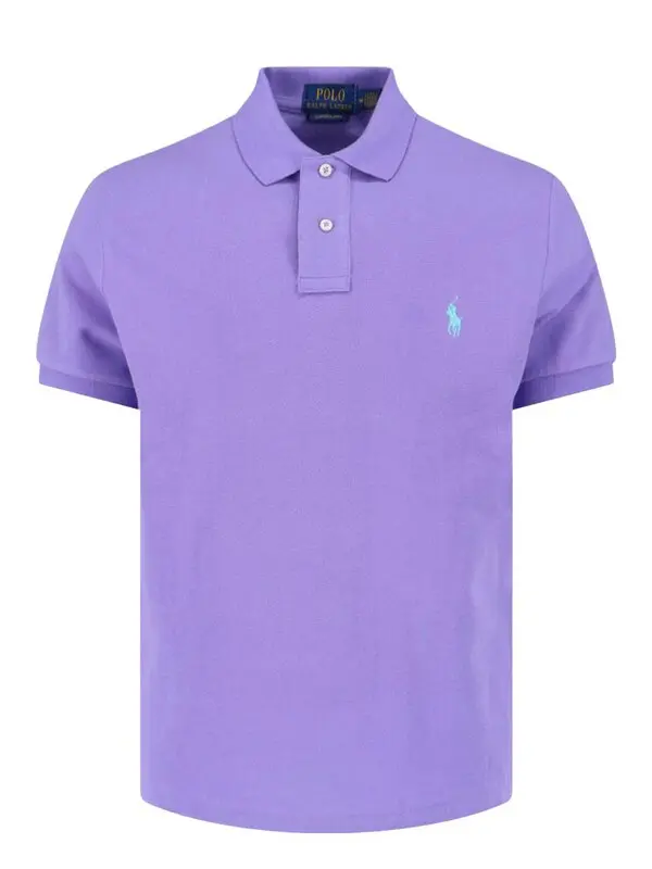 Polo Ralph Lauren Short Sleeve Polo Shirt - Violet