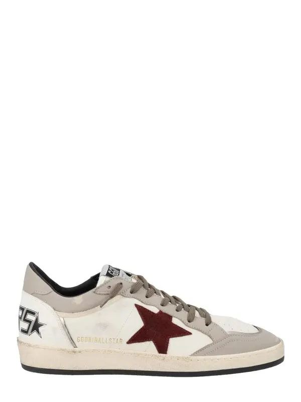GOLDEN GOOSE Low-top Leather Sneakers - Multicolour
