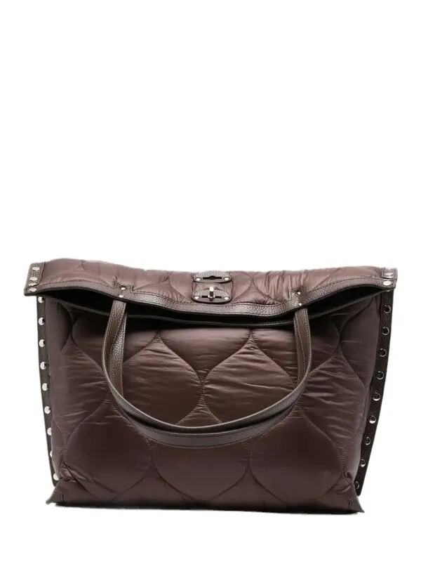 ZANELLATO Medium Quilted Leather Handbag - Brown