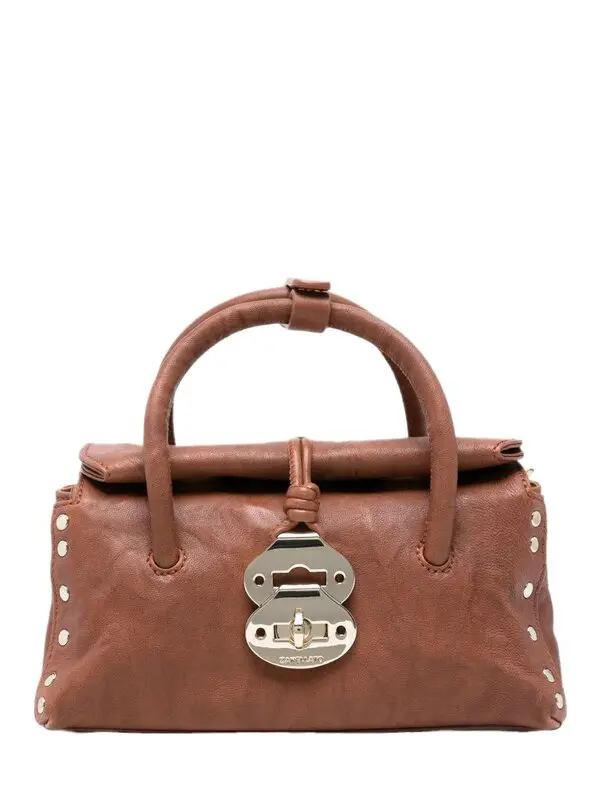 ZANELLATO Dotta Officina Baby Leather Handbag - Brown