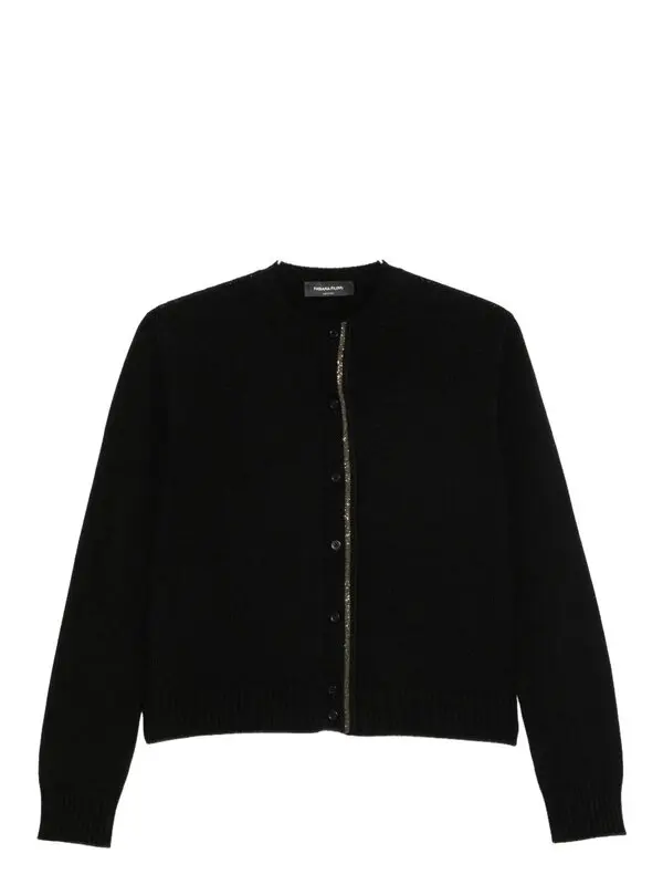 Fabiana Filippi Wool Cardigan - Black
