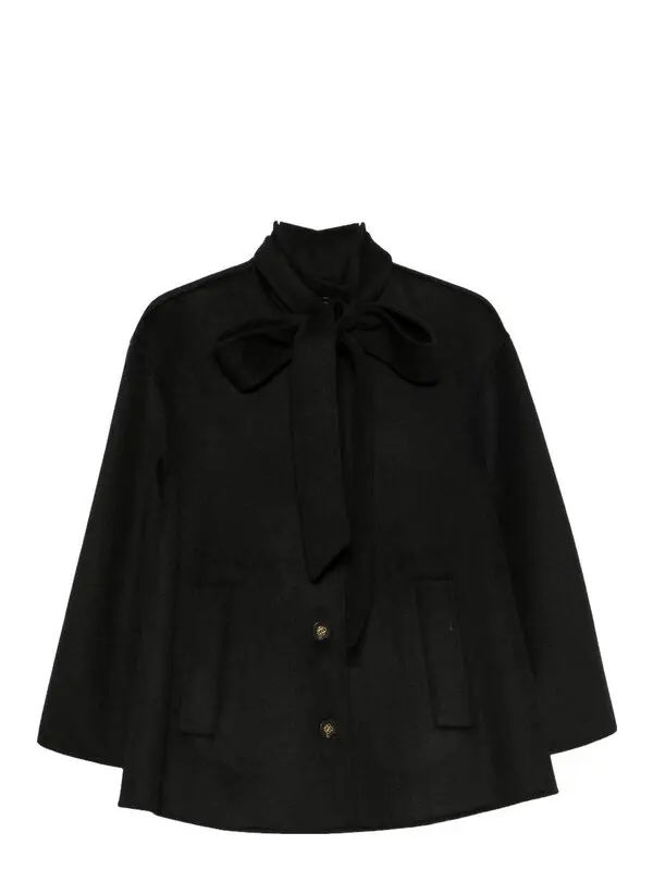 Zimmermann Valiant Wool Blend Coat - Black