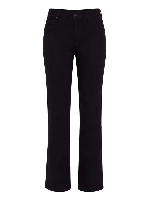 MOTHER Lil Kick It Denim Jeans - Black