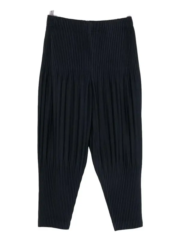 Issey Miyake Pleated Trousers - Blue