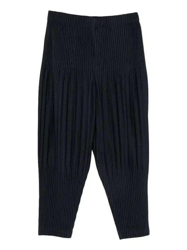 Issey Miyake Pleated Trousers - Blue