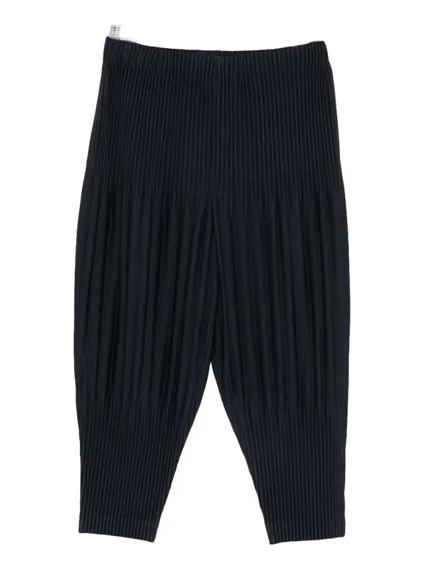 Issey Miyake Pleated Trousers - Blue