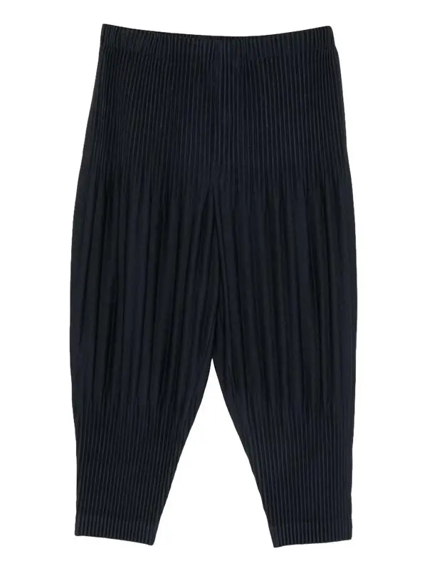 Issey Miyake Pleated Trousers - Blue