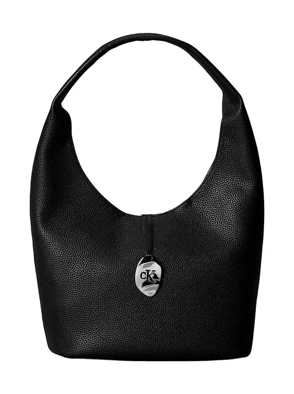 Calvin Klein Lock Medium Shoulder Bag - Black