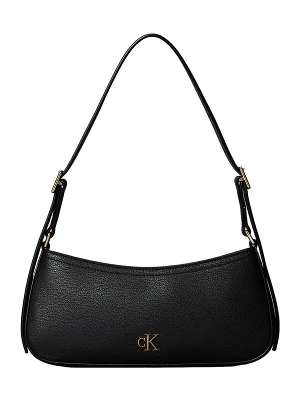 Calvin Klein Monogram Shoulder Bag - Black