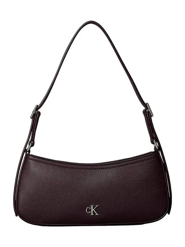 Calvin Klein Monogram Shoulder Bag - Fudge