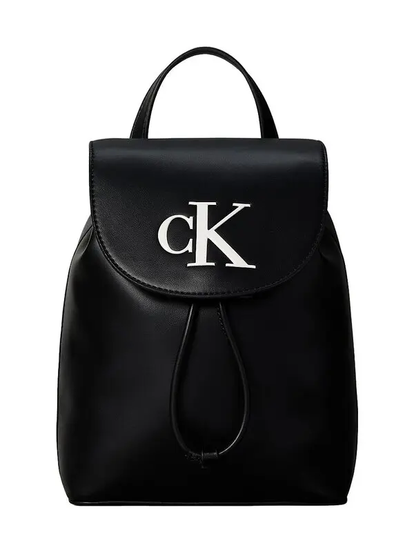 Calvin Klein Bold Monogram Mini Backpack - Black