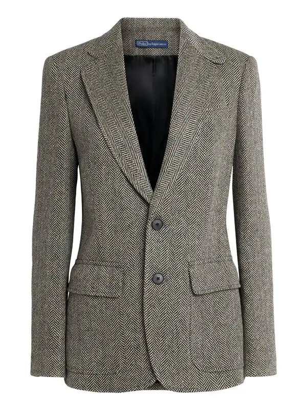 Polo Ralph Lauren Single-breasted Heritage Blazer - Black