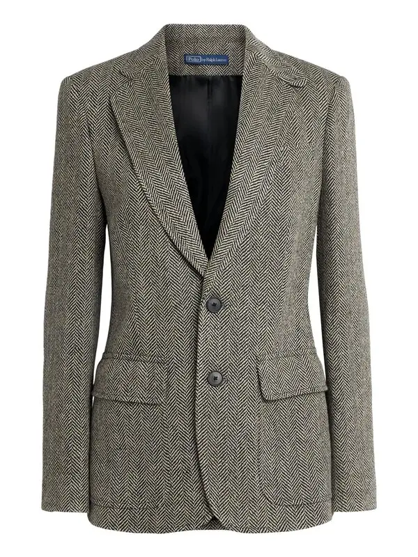 Polo Ralph Lauren Single-breasted Heritage Blazer - Black