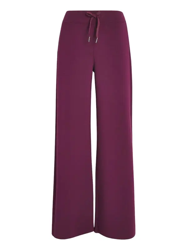 Spanx Airessentials Wide-leg Sweatpants - Purple