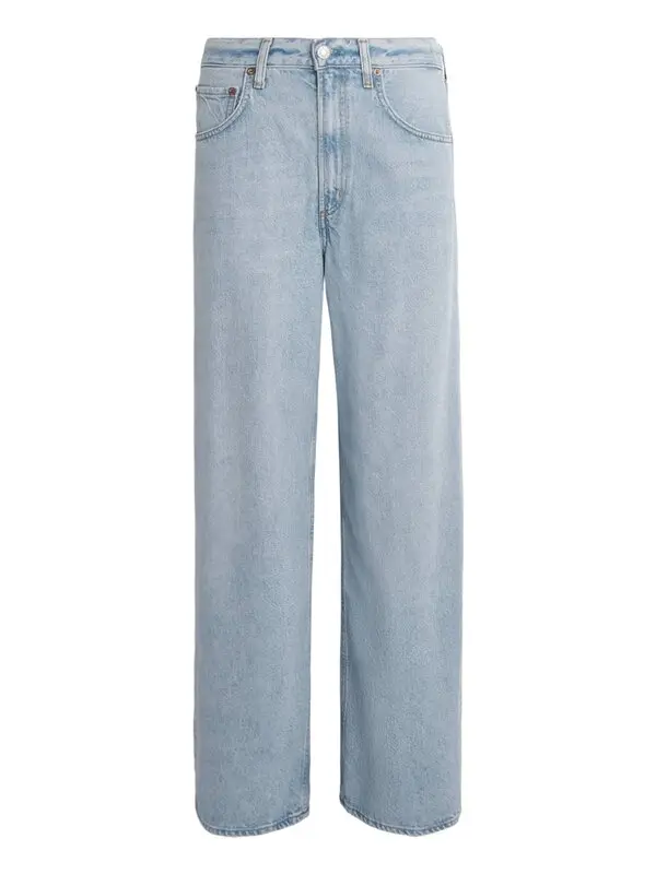 AGOLDE Lyndon Wide-leg Utility Jeans - Blue
