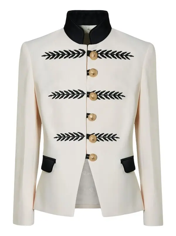 THE EXTREME COLLECTION Renata 01 Military Blazer - Black