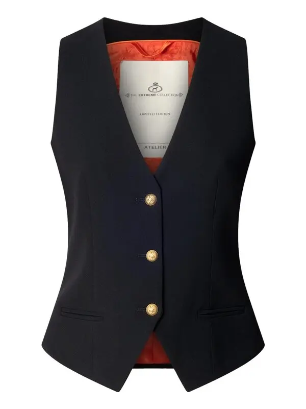 THE EXTREME COLLECTION Atelier Tailored Vest - Black