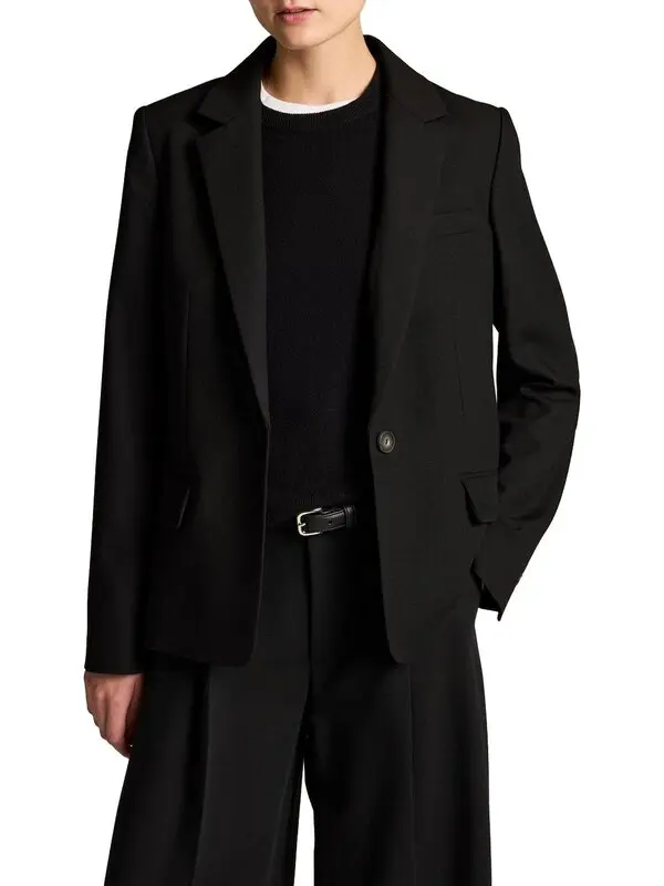 Vince Fine Suiting Blazer - Black